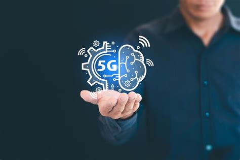 Premium Photo Intelligent Internet Of Things High Speed Internet 5g Digital Marketing