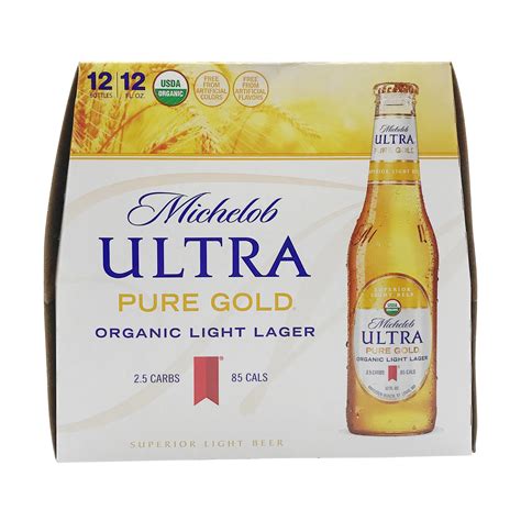 Michelob Ultra Pure Gold Light Beer 12 Fl Oz Wholefoods Market In