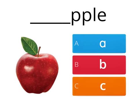 Beginning Sound P Quiz