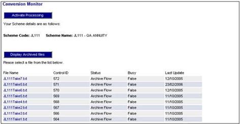 Using The Conversion Monitor
