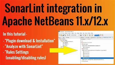 Sonarlint Integration And Use In Apache Netbeans Cool It Help