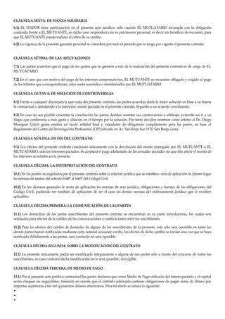 Contrato De Mutuo Doc