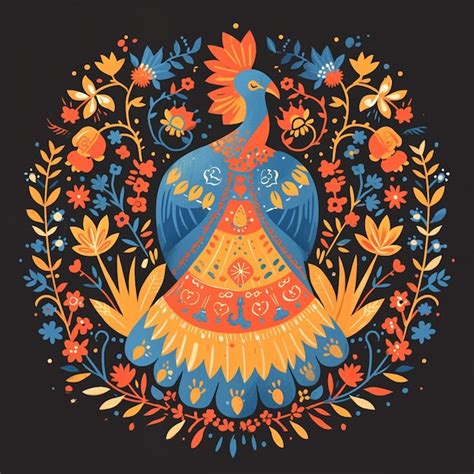 Premium Vector Vibrant Madhubani Paintings Alive With Folk Stories