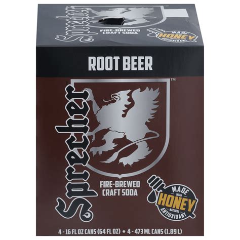 Sprecher Root Beer Craft Soda Fire Brewed 16 Fl Oz Delivery Or