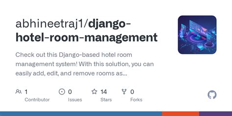 GitHub Abhineetraj Django Hotel Room Management Check Out This Django Based Hotel Room