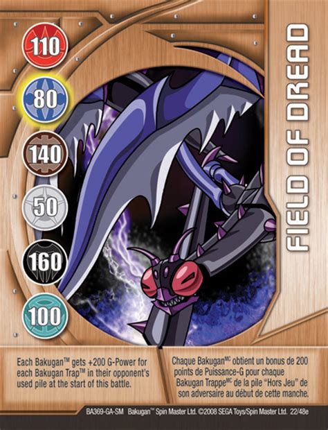 Field Of Dread The Bakugan Wiki