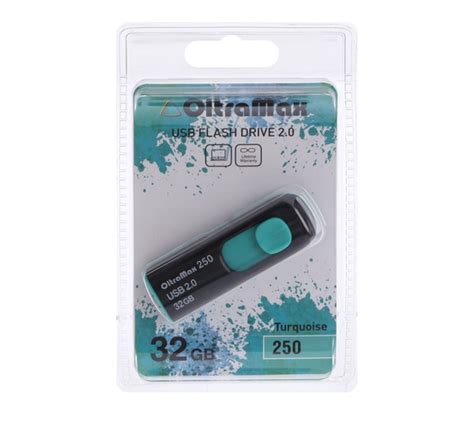 USB-флеш-накопитель Флешка OltraMax 250, 32 Гб, USB2.0, чт до 15 Мб/с ...