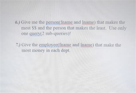Solved Simple Subqueries Chap 11 Sing The New Database