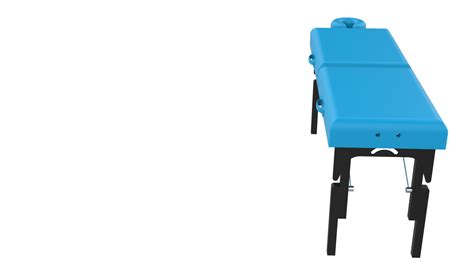 Massage Table Isolated On Background 3d Rendering Illustration