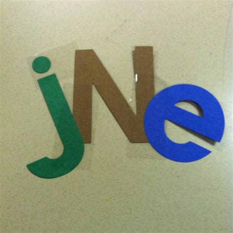 Easy Monograms With Paper Cut Outs And Tape