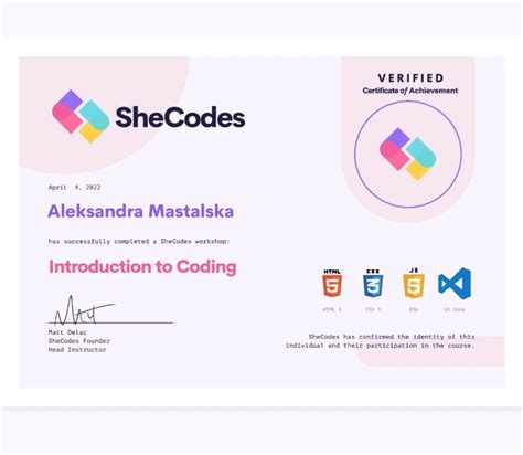 Aleksandra Ewa Mastalska On Linkedin Coding Shecodes