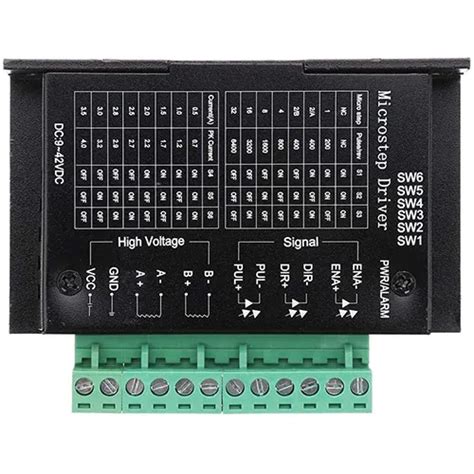tb6600 stepper motor driver for nema 17 23 34 9 42v 4a otronic