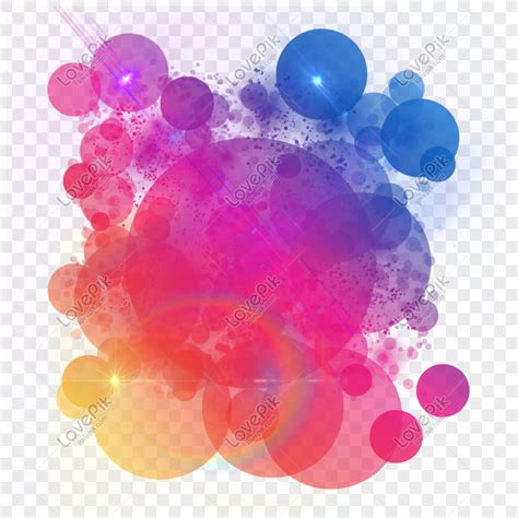 Gambar Lingkaran Warna Warni Png