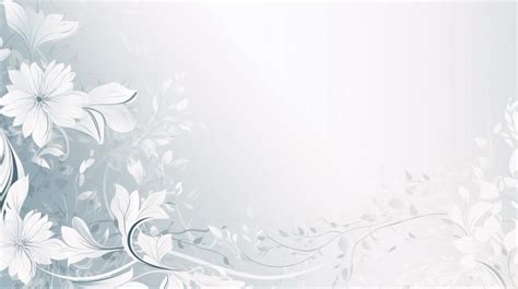 Premium Photo A White Floral Background With A Floral Pattern