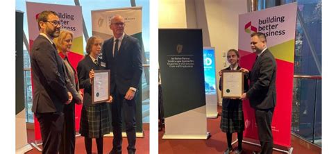 16 Year Old Inventor Awarded Irish Patent Certificate For Her System