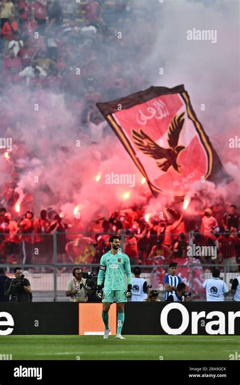 Casablanca Morocco June 11 Mohamed El Shenawy Of Al Ahly Sc During
