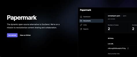 Building An Open Source Docsend Alternative With Nextjs Vercel Blob And Postgres 🚀 Dev Community