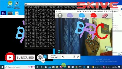 ajith kumar r on linkedin air writing using opencv in python