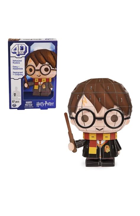 4d Build Harry Potter Character 3d Puzzle Model Kit Comichub