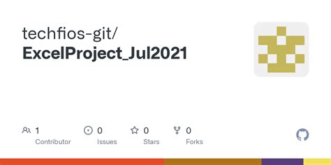 GitHub Techfios Git ExcelProject Jul
