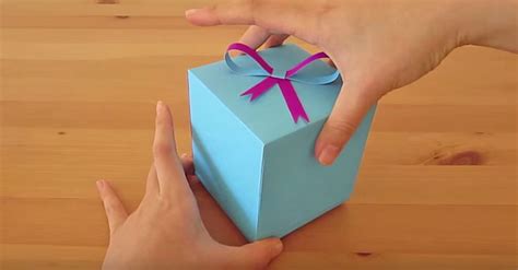 DIY Exploding Box Gift Handy DIY