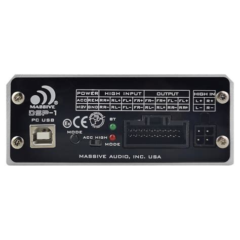 Massive Audio Mega Amplifier Dsp 1 Digital Signal Processor Built Massive Audio Mega Amplifier Dsp 1 Digital Signal Processor Built