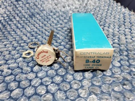 Vintage Centralab B K Ohm Potentiometer Picclick Ca