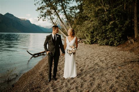 Lake Mcdonald Wedding Photos Glacier National Park