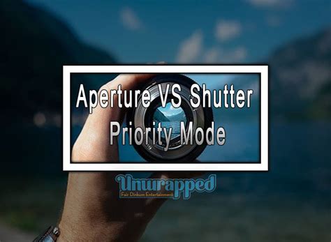 Aperture VS Shutter Priority Mode Digitial Photography