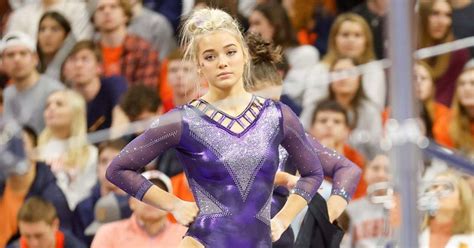 Olivia Dunne S Throwback Transition Tiktok Video Showcases Flawless Gymnastics Skills As She