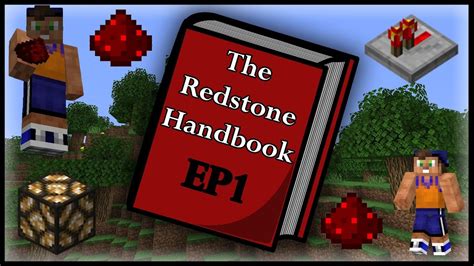 Beginner Redstone Tutorial Redstone Handbook Ep 1 Learn How To Use Redstone In Minecraft