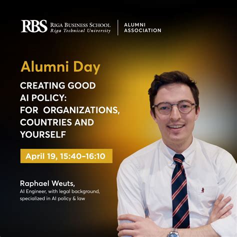Riga Business School On Linkedin Alumni Day Is Just 3 Days Away Join
