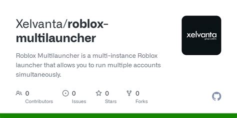 Github Xelvantaroblox Multilauncher Roblox Multilauncher Is A Multi