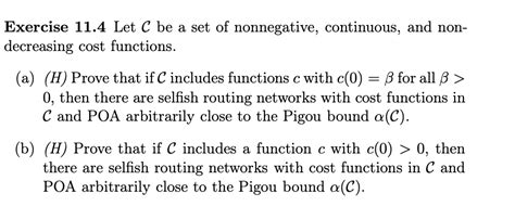 solved exercise 11 4 let c be a set of nonnegative