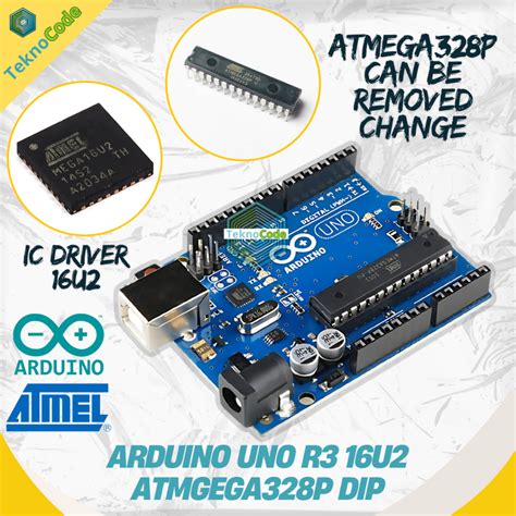 jual arduino uno r3 16u2 dip atmega328p compatible board shopee indonesia