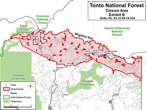 Tonto National Forest Trail Map At Luke Kinnear Blog