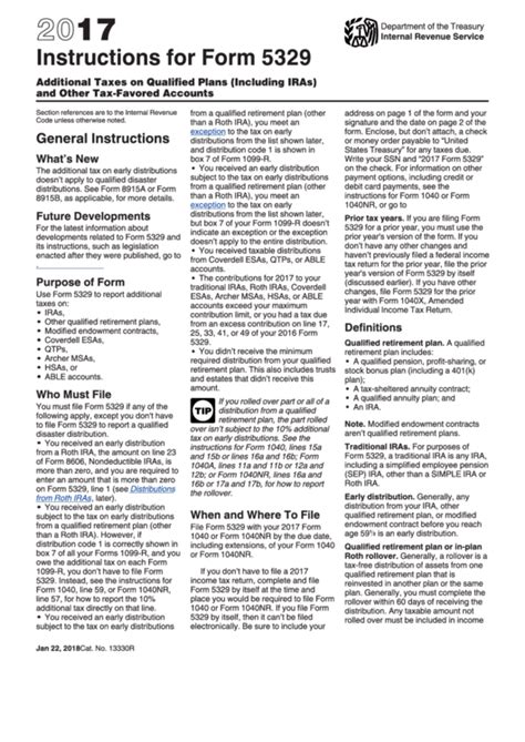 Top 19 Form 5329 Templates Free To Download In Pdf Format