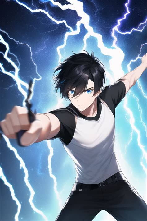 Sano Quickly Casting Lightning By Nwawalrus On Deviantart