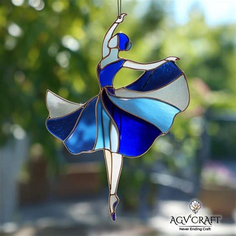 Ballerina In Stained Glass Etsy