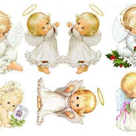 Вафельна картинка Ангелочки на топпер пряники купити за найкращою ціною в Україні фото ціна