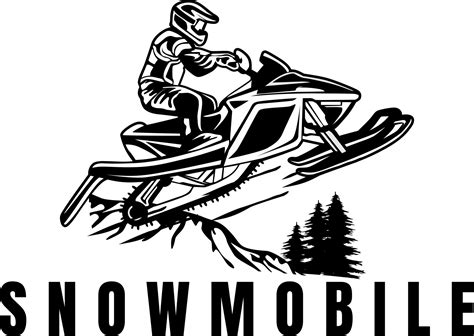 Snowmobile Trails Logo Design Vector 23627327 Vector Art At Vecteezy