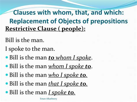 Adjective Clauses And Restrictive And Nonrestrictive Clauses Pptx