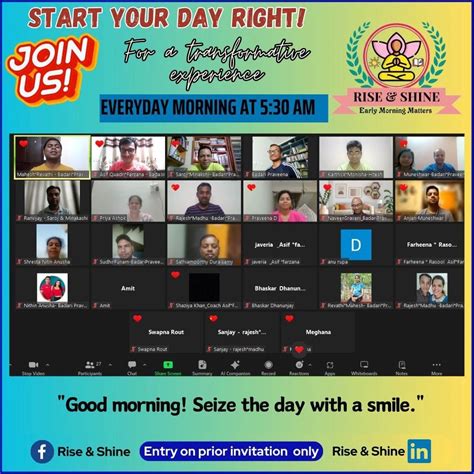 Soni K On Linkedin Today Morning At 530am Click 😍 Join Us Everyone Everyday 💓