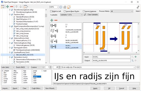 Automatic OpenType Layout Features