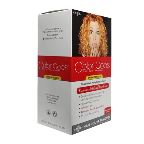 Color Oops Extra Strength 1 Kit Hair Color Remover Buy Now With