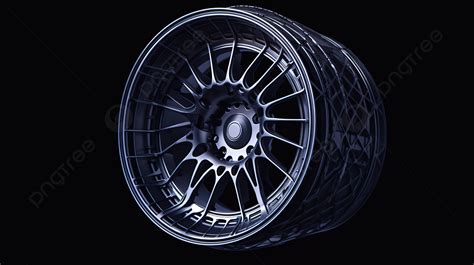 검정색 배경에 검정색 테두리의 고품질 이미지 검은 배경에 고립 된 3d 자동차 바퀴 와이어 모델 고화질 사진 사진 배경 일러스트 및 사진 무료 다운로드 Pngtree