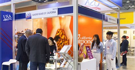 캘리포니아 아몬드 협회 2018 서울국제식품산업대전 참가