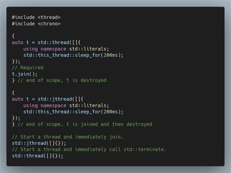 Pablo Esteban Camacho On Linkedin Cpp Cplusplus Cpp20 Jthread Simontoth