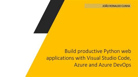 python devops azure pptx