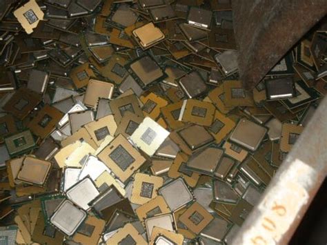 Lot 10 Lbs Mix Cpu Pinless Metal On Top For Scrap Gold Recovery Ebay